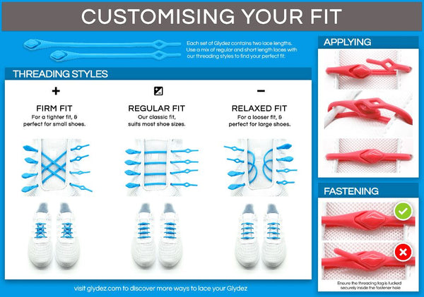 Laceless Shoe Laces - Adaptive Shoe Laces (Pack of 16) – disAbility ...