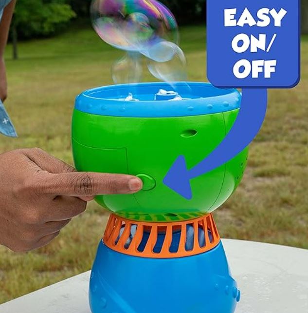 The Original Fubbles No Spill Funfinit Bubble Machine -with bonus bubb ...